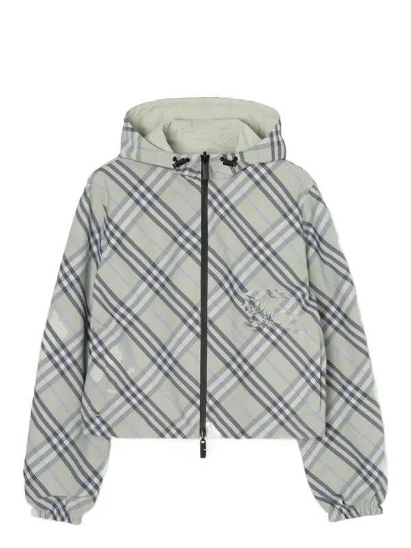 Burberry Reversible Hooded Jacket With Check Print - Haimolv