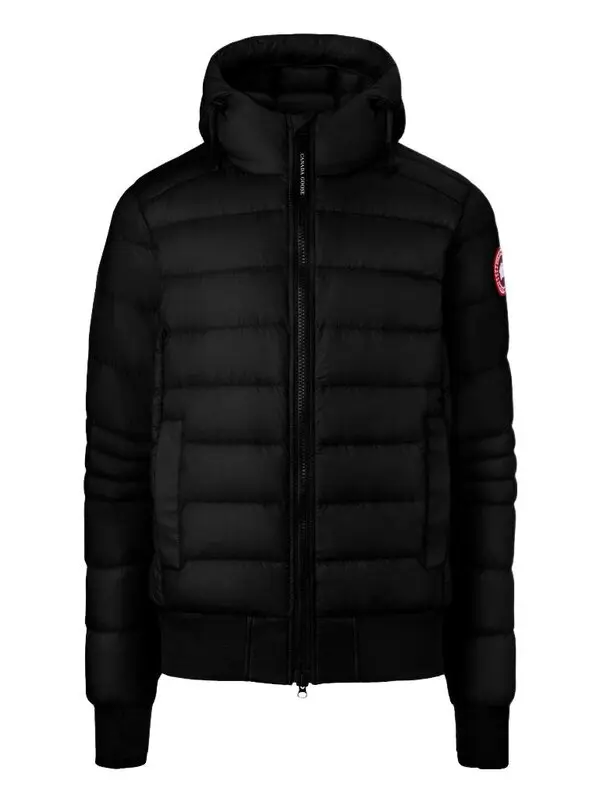 Canada Goose Crofton Hooded Padded Jacket - Black
