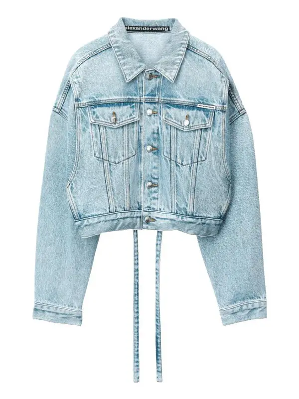 Alexander Wang Trucker Jacket - Blue