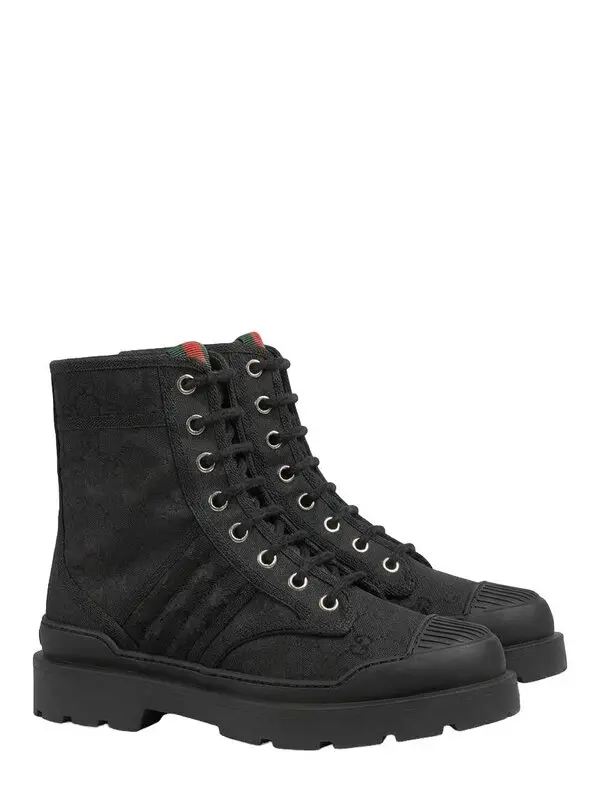 Gucci Web Boot - Black