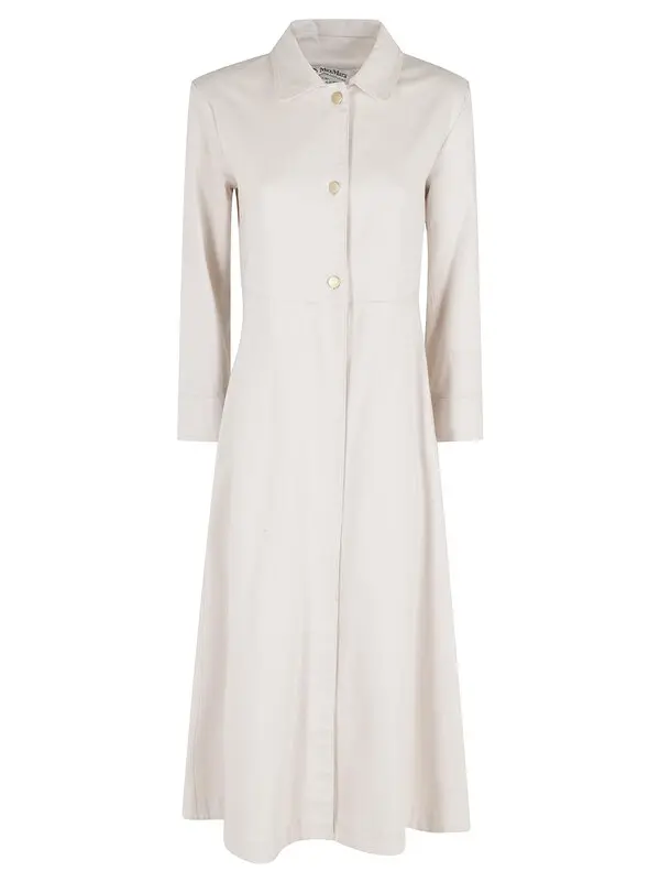 Max Mara Smmamelia Long-sleeved Dress - Sand-colored