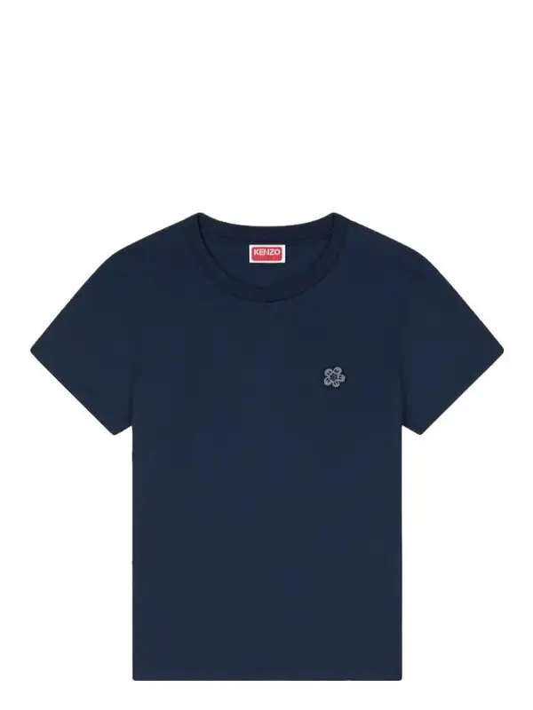 Kenzo Flower Patch T-shirt - Navy Blue