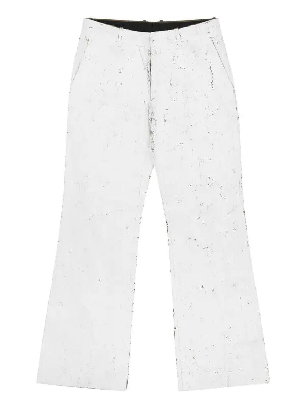 MAISON MARGIELA Painted Trousers - White
