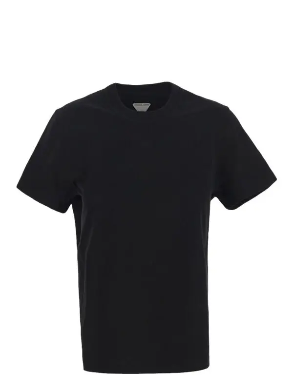 Bottega Veneta Short-sleeved Crewneck T-shirt - Black