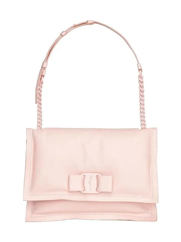 FERRAGAMO Viva Logo Shoulder Bag - Pink