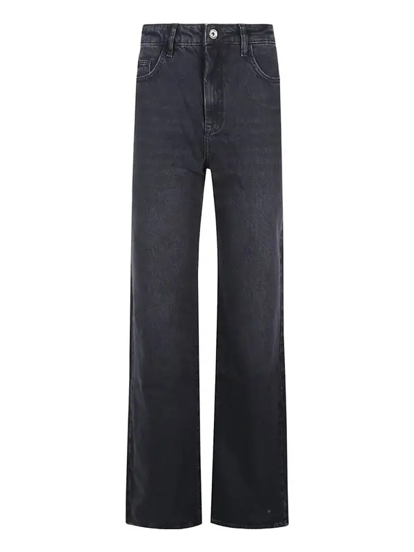 Patrizia Pepe High-waisted Jeans - Black