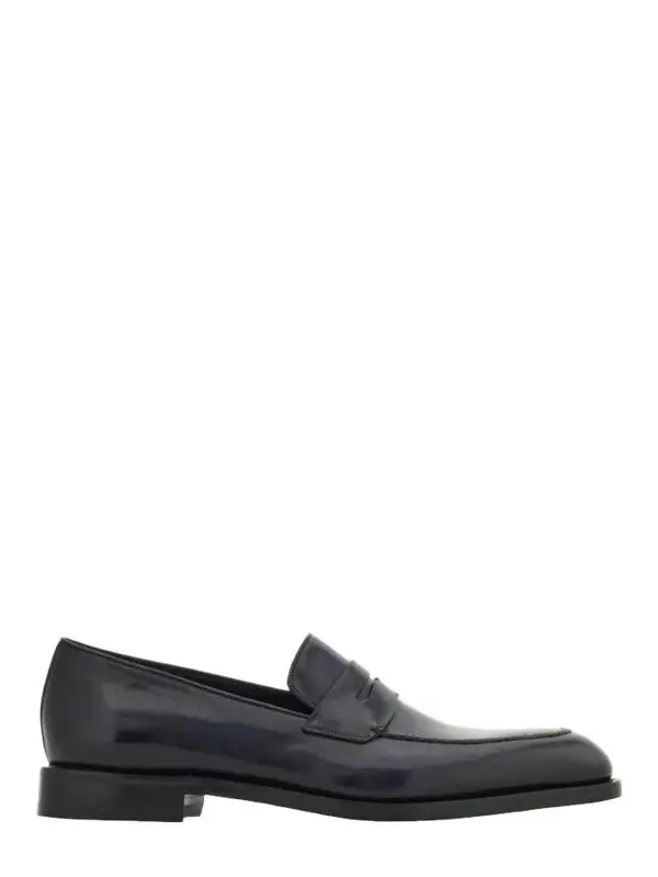 FERRAGAMO Tramezza Penny Loafer - Midnight Blue