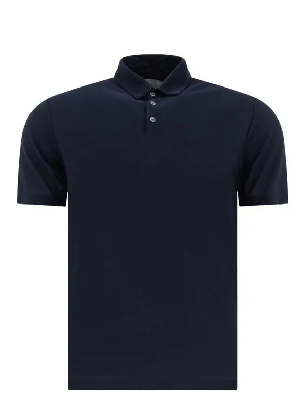 ZANONE Classic Polo Shirt - Blue