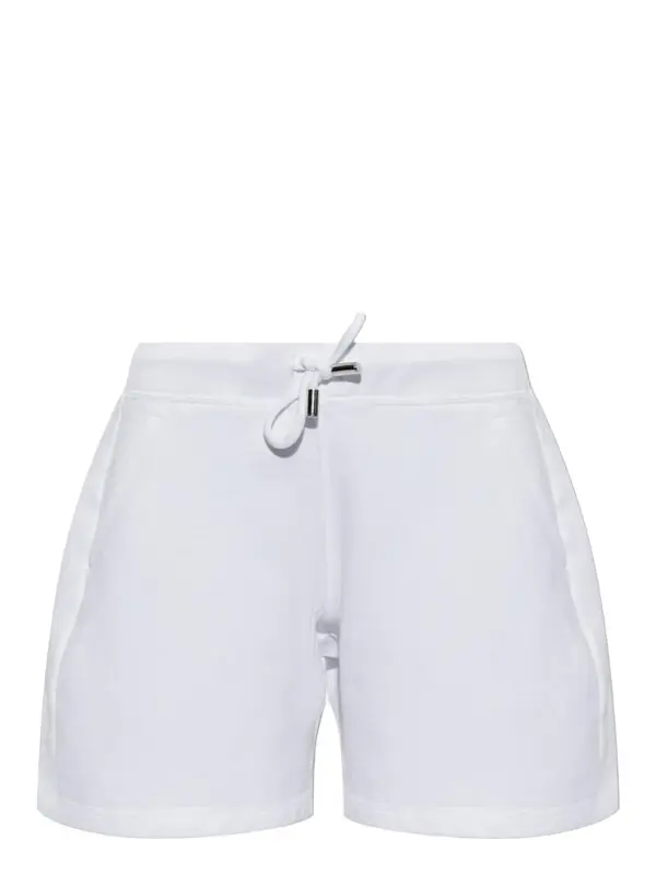 Dsquared2 Logo Detailed Drawstring Shorts - White