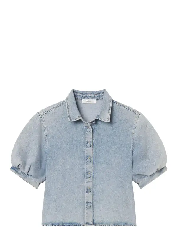 FRAME The Billow Sleeve Shirt - Puffin