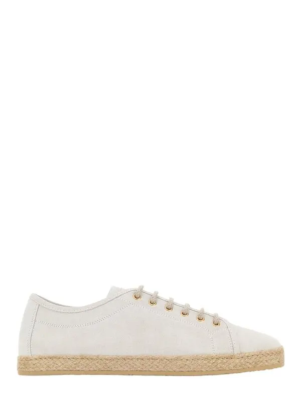 Brunello Cucinelli Derby Espadrille Sneakers - White