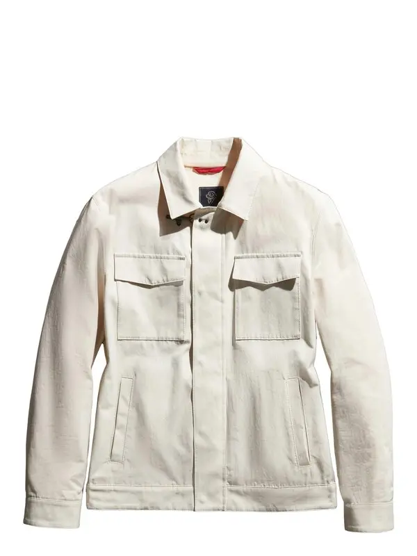 FAY Truck Long-sleeved Jacket - White