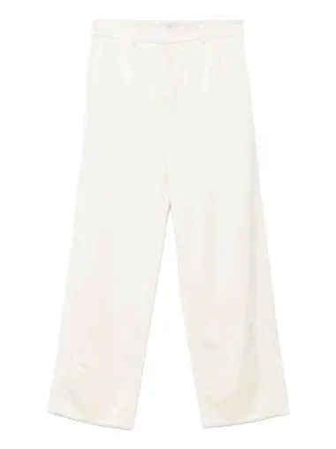 TOTEME Twisted Seam Trousers - White