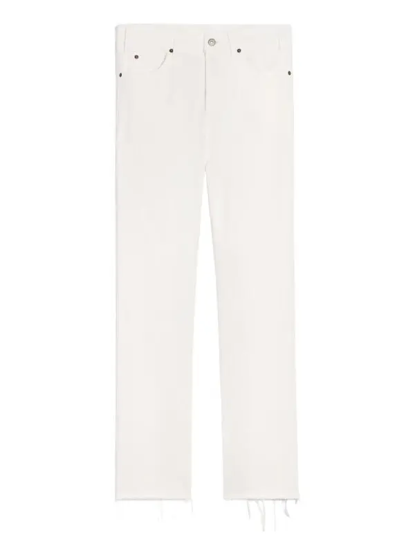 Celine Polly Jeans - White