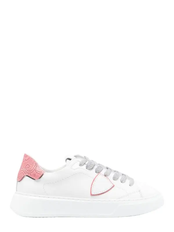 Philippe Model Temple Low Top Sneakers - White
