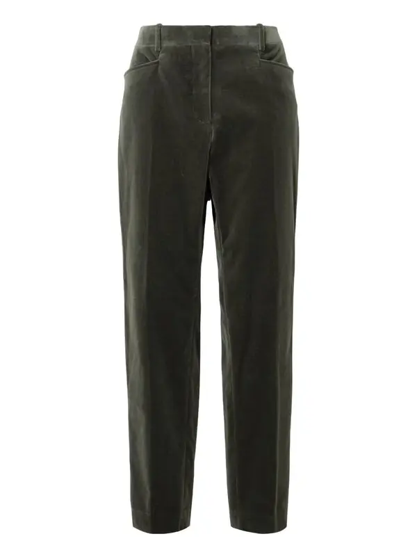 TOM FORD Tailored Velvet Trousers - Grey