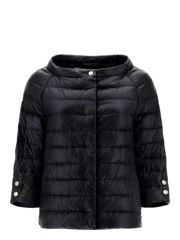 Herno Quilted Down Jacket - Black