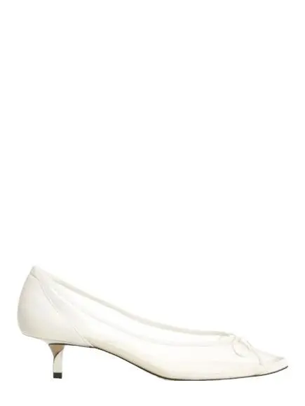 Jacquemus Tourni Heeled Pumps - White