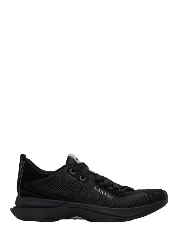 LANVIN L-i Mesh Sneakers - Black