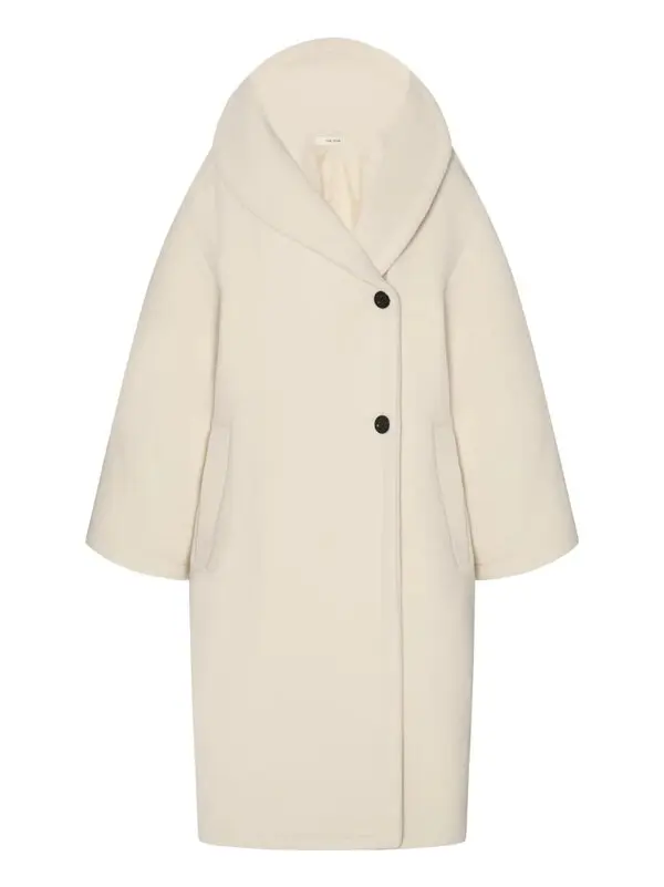 THE ROW Regino Coat - Ivory