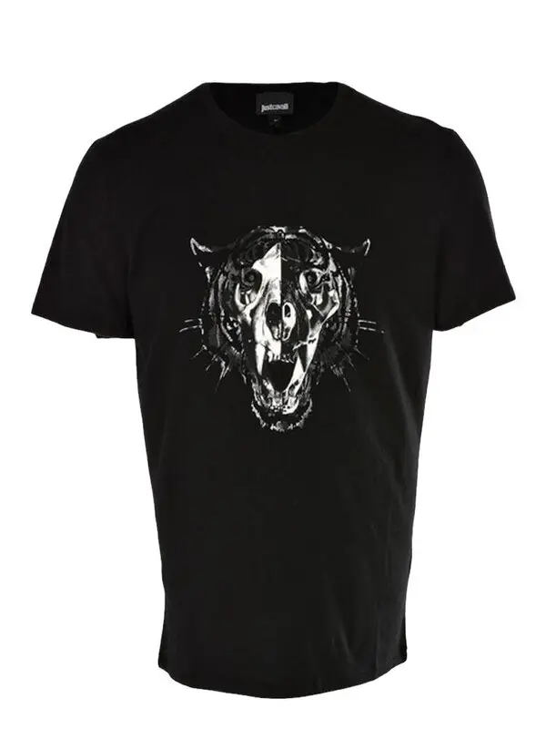 Just Cavalli Logo T-shirt - Black