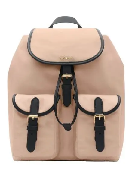 Burberry Nylon Backpack - Rose Beige