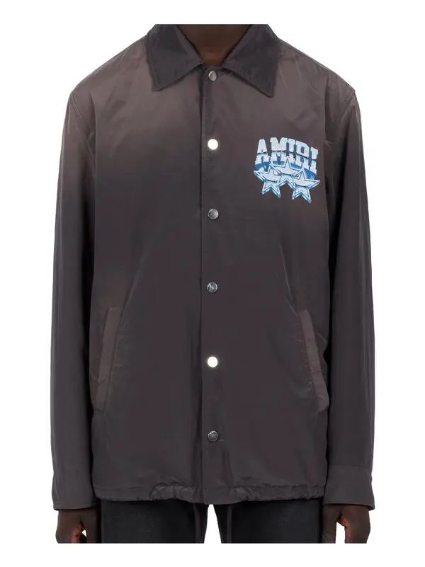 Amiri Championship Coach Jacket - Black