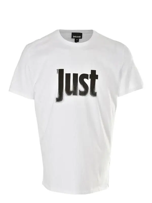 Just Cavalli Logo T-shirt - White