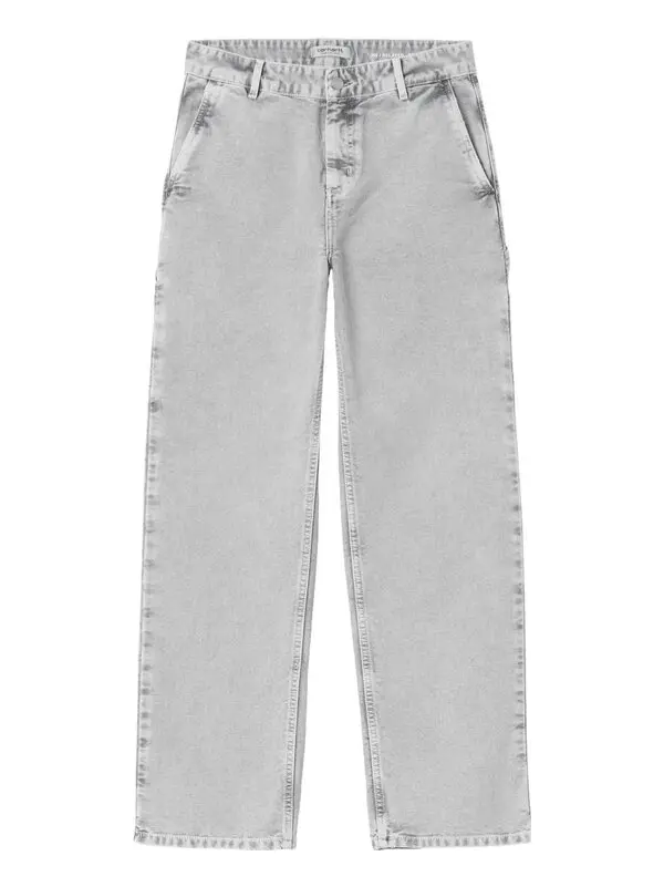 Carhartt Work In Progress Pierce Double Pocket Cotton Jeans - Gray