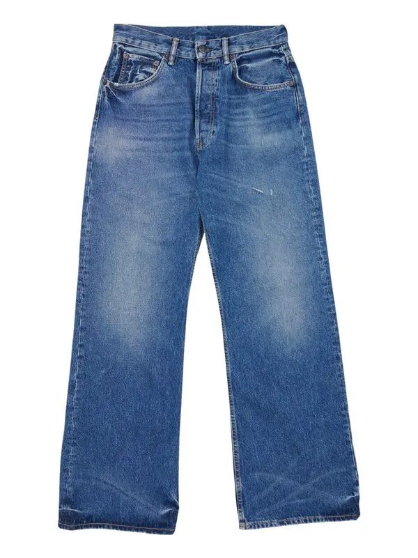 Acne Studios Denim Jeans With Belt Loops - Vintage Blue