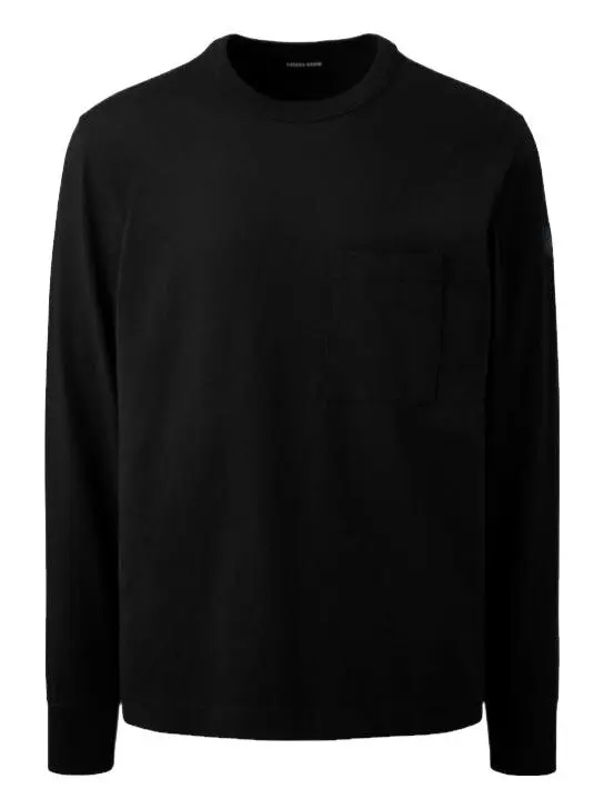 Canada Goose Gladstone Long Sleeve T-shirt - Black