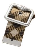 Burberry Checked Urchin Clogs - Brown