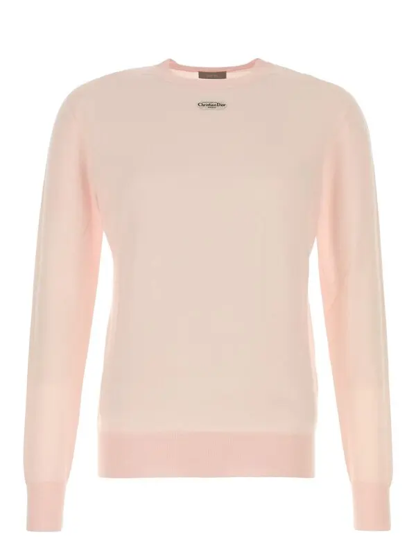 Dior Crewneck Sweater With Tag - Nude
