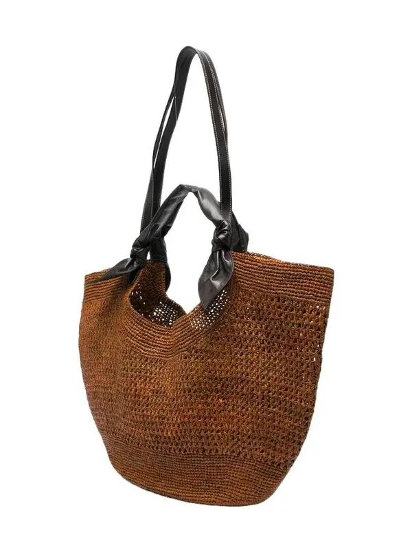 Hereu Woven Shoulder Bag - Taneb