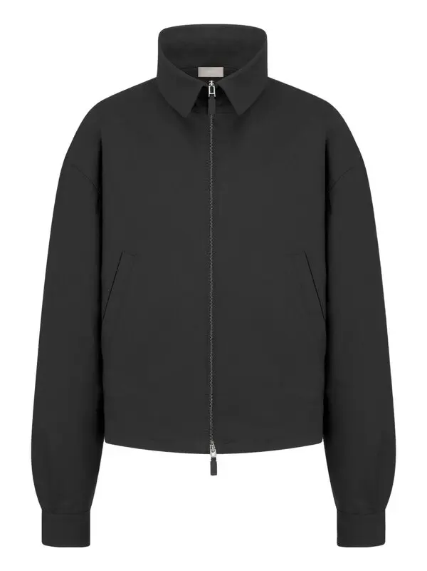 Dior Couture Zip-up Blouson Jacket - Black