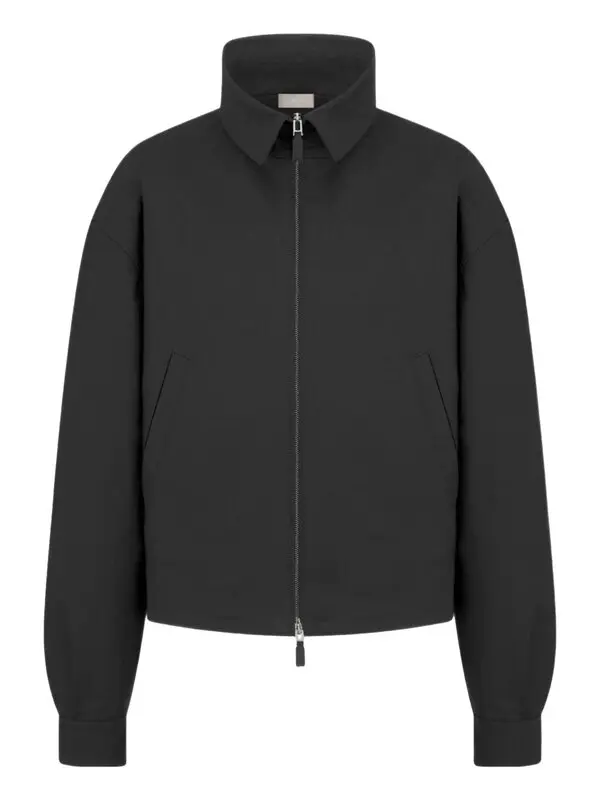 Dior Couture Zip-up Blouson Jacket - Black