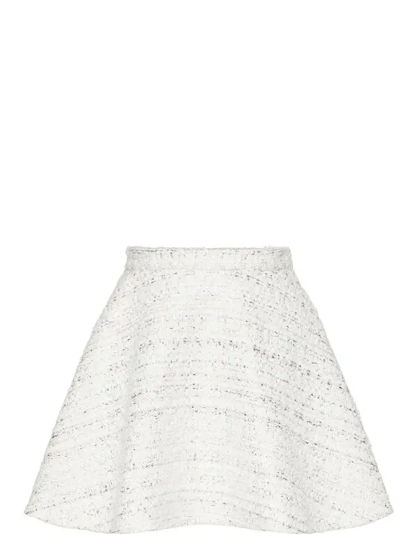 Valentino Garavani High Waist Logo Skirt - No