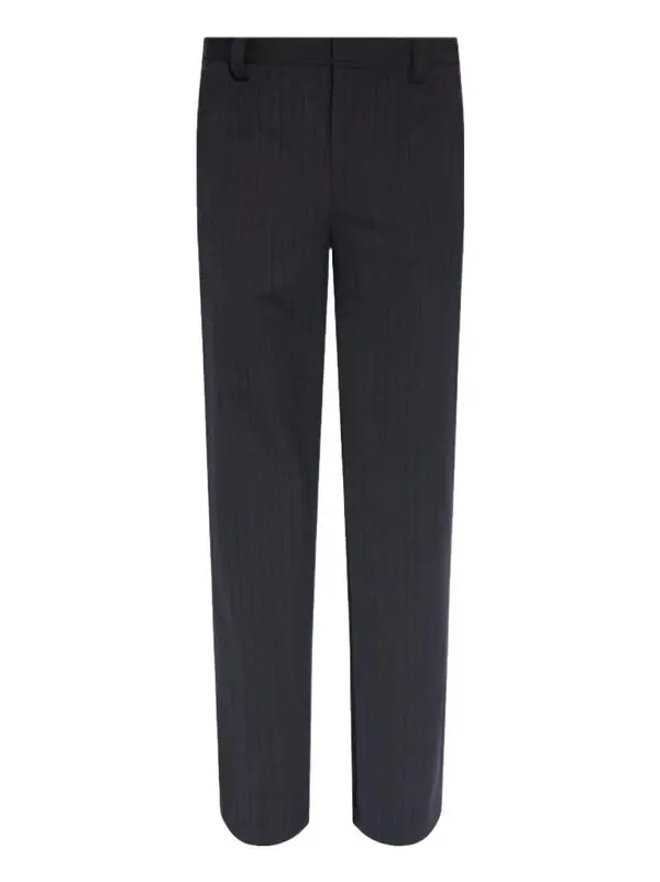 DIESEL® P-wire Hybrid Pinstriped Trousers - Green