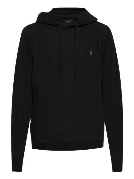 ALLSAINTS Signature Embroidered Hoodie - Black
