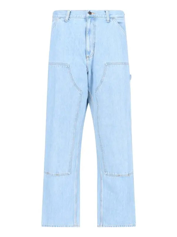 Carhartt Work In Progress Double Knee Jeans - Blue