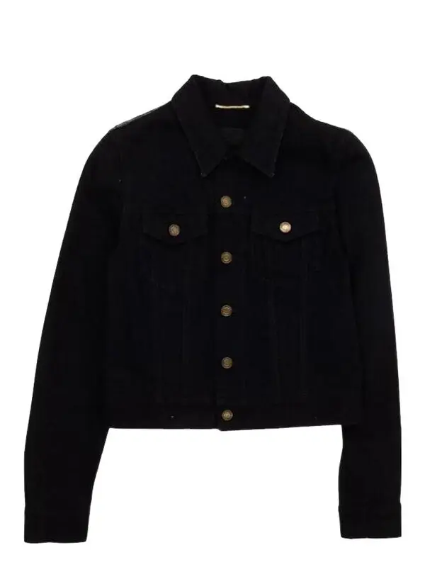 Saint Laurent Classic Denim Jacket - Black