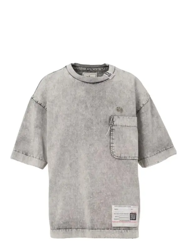 Mihara Yasuhiro Amateur Sewn Like T-shirt - Grey
