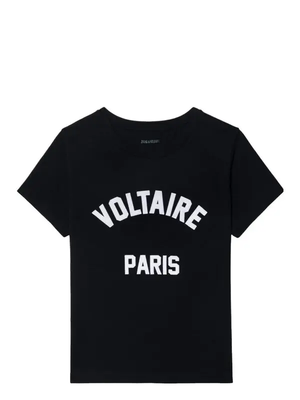 Zadig&Voltaire Voltaire Alys Crewneck T-shirt - Black