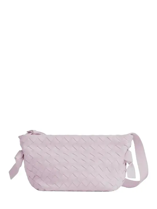 Bottega Veneta Intrecciato Shoulder Bag - White