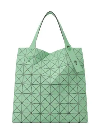 Issey Miyake Geometric Pattern Tote Bag - Light Green