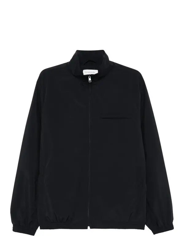 LANVIN Zip-up Jacket With Chest Pocket - Black