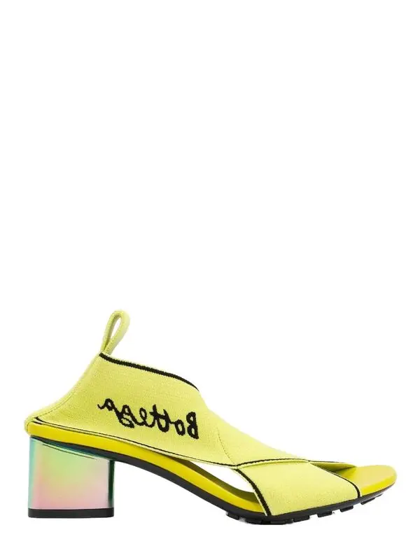 Bottega Veneta Elasticated Open Toe Sandals - Yellow