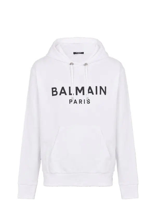 Balmain Paris Hoodie - White