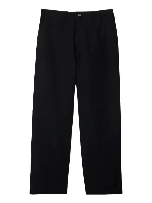 Burberry Straight-leg Trousers - Black