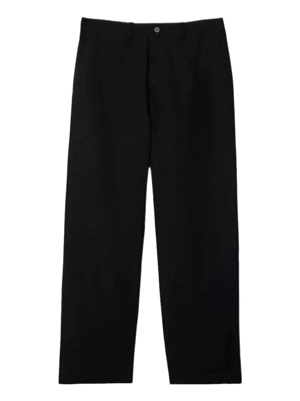 Burberry Straight-leg Trousers - Black
